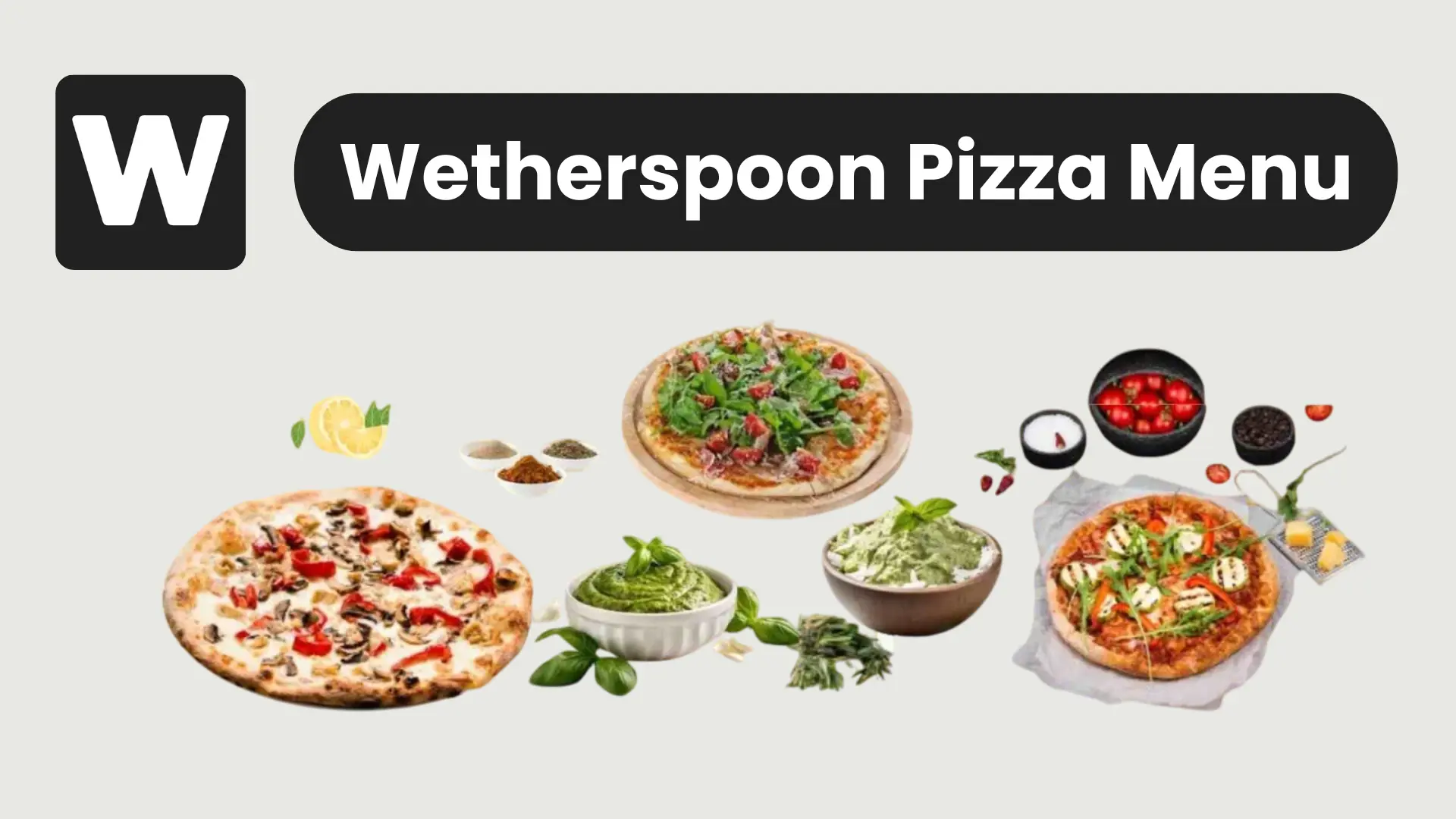 Wetherspoon Pizza Menu with Prices & Nutrition | 2025